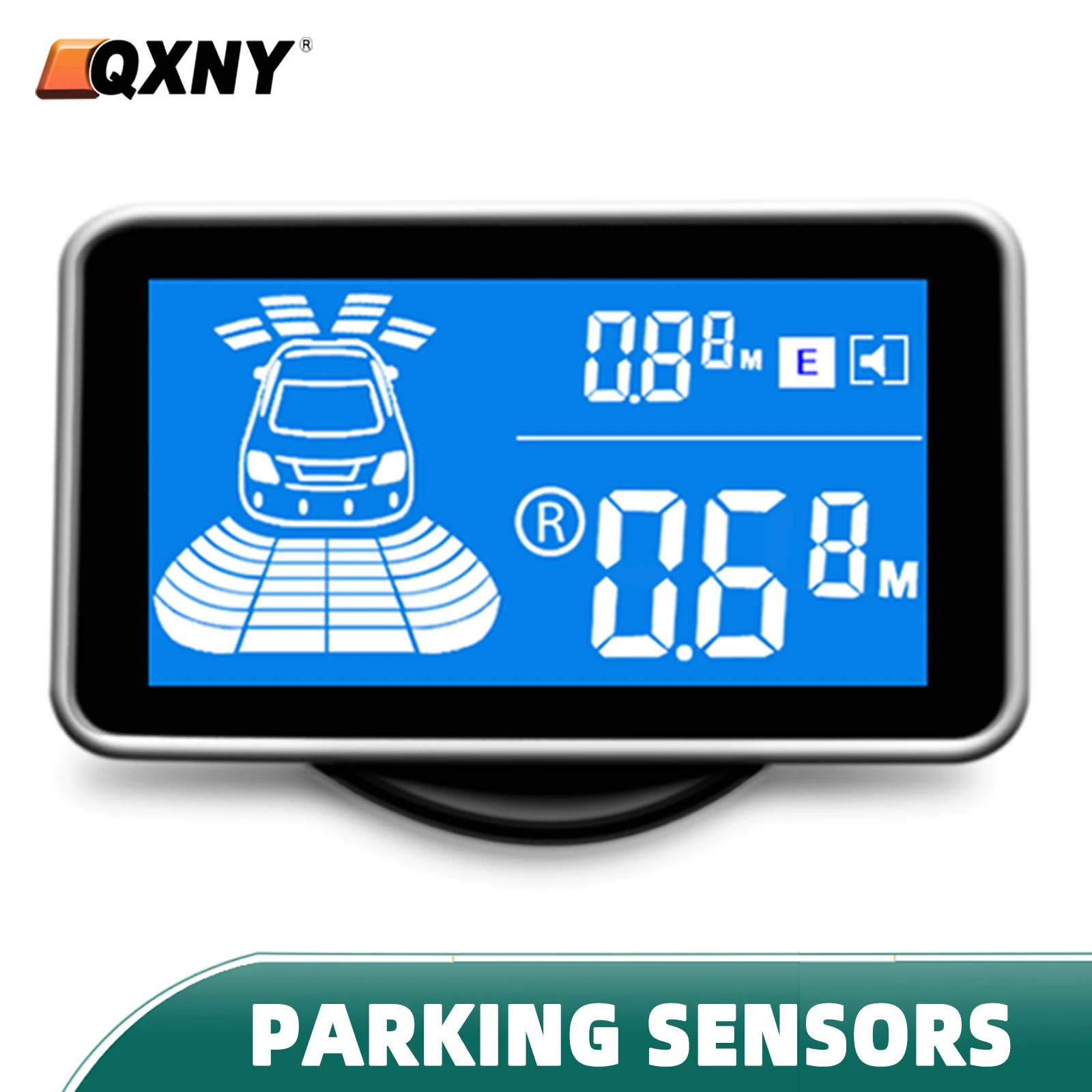 Rear-Parktronic-Reverse-4-6-8-Parking-Sensor-Kit-Backup-Radar-Front-and ...