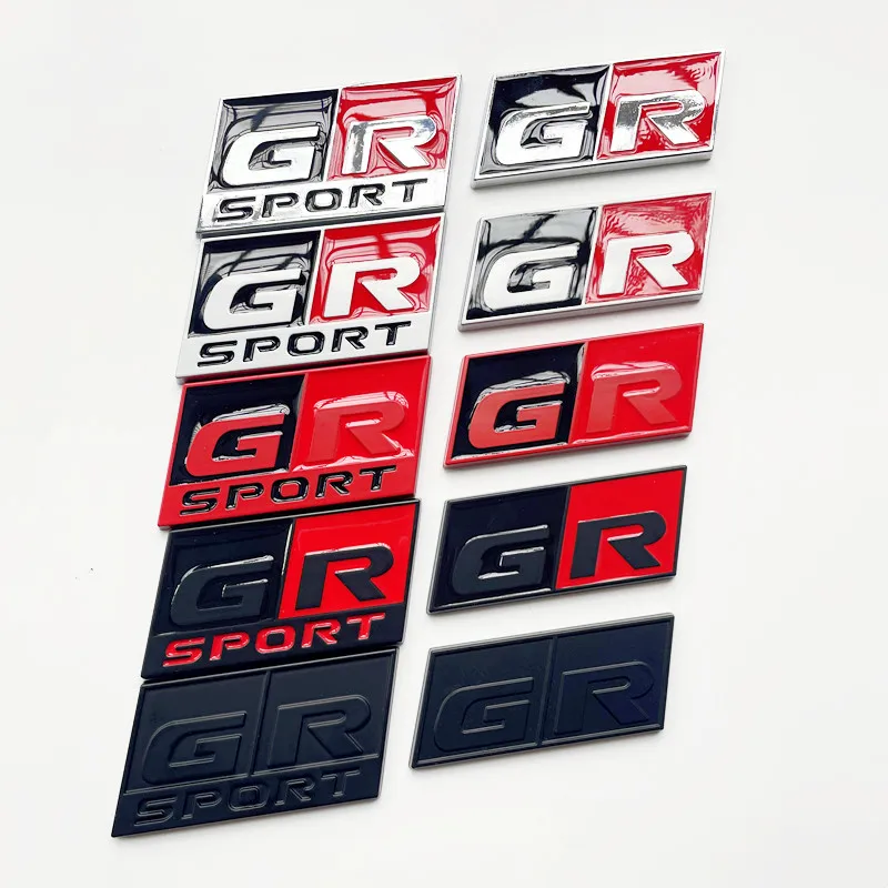 3D-Metal-Logo-GR-Sport-Badge-Trunk-Car-Sticker-For-Toyota-RZ-RC-RS ...