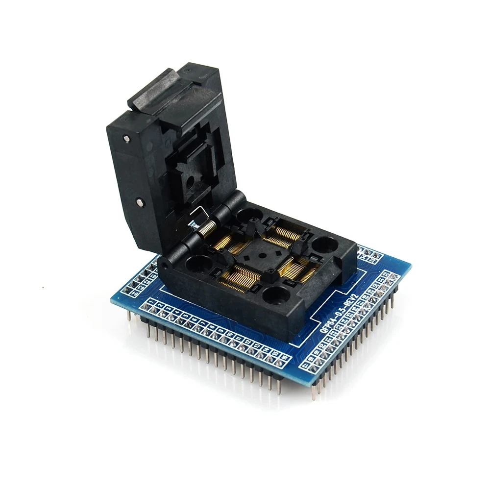 QFP64-TQFP64-LQFP64-socket-adapter-IC-test-socket-burning-0-5m ...