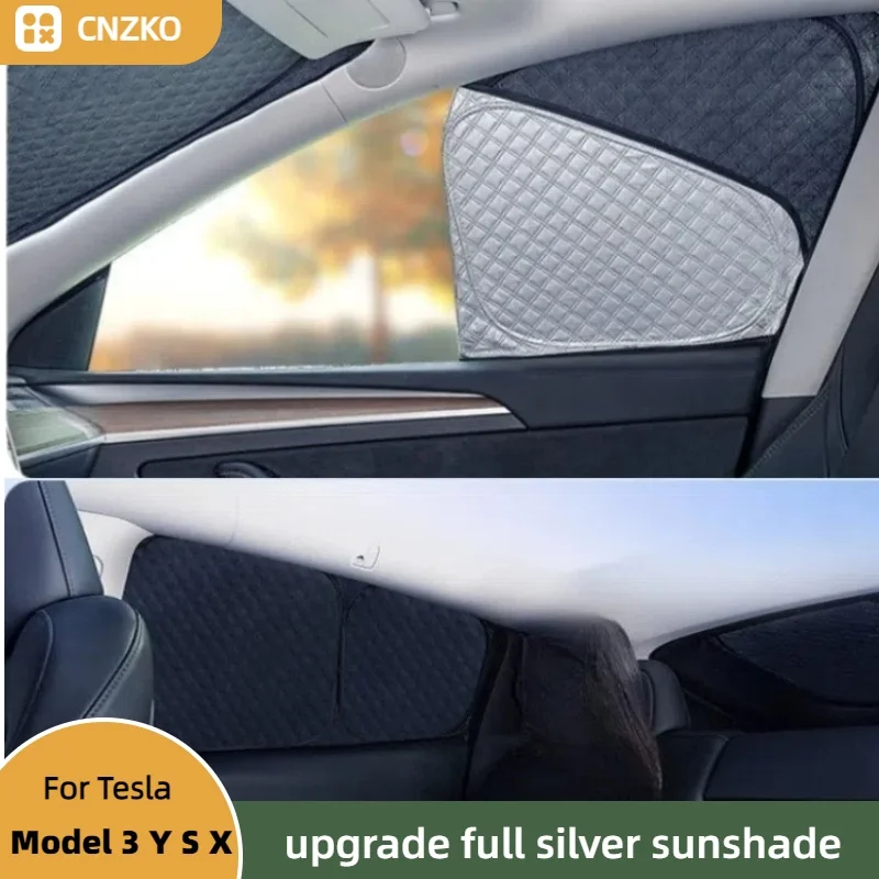 Upgrade-Privacy-Sunshade-for-Tesla-Model-3-Y-S-X-3-Highland-2024Front ...
