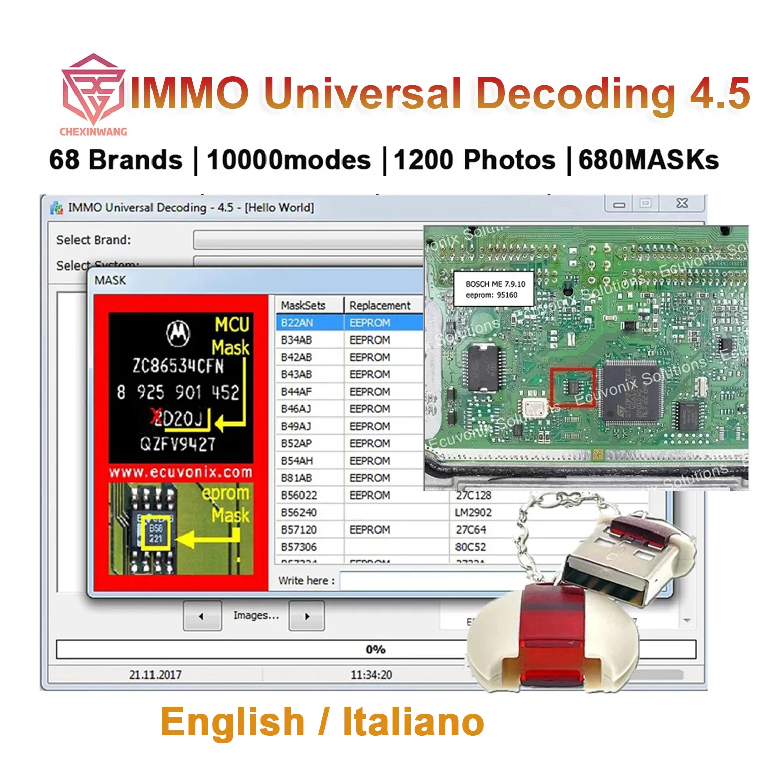 IMMO-Universal-Decoding-4-5-IMMO-Off-Software-With-Dongle-Remove-IMMO ...