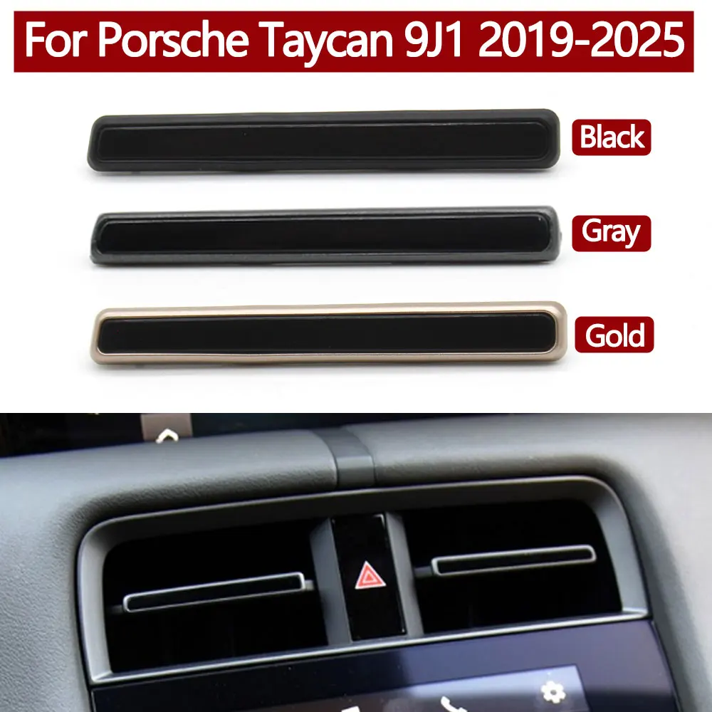 Car-Central-Left-and-Right-Air-Conditioner-AC-Vent-Grille-Trim-Strip ...