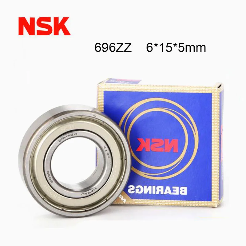 Origin Japan NSK Bearing 696ZZ Bearing ABEC 9 5/10PCS 6*15*5mm High ...