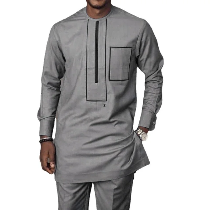 Africa Set Mens Fashion Clothing Casual Robe Africaine Dashiki ...