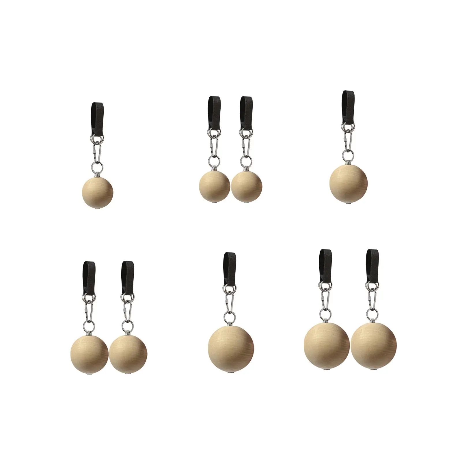 Climbing-Ball-Pull-up-Ball-Grip-Wood-Rock-Climbing-Holds-Exercise-Gym ...
