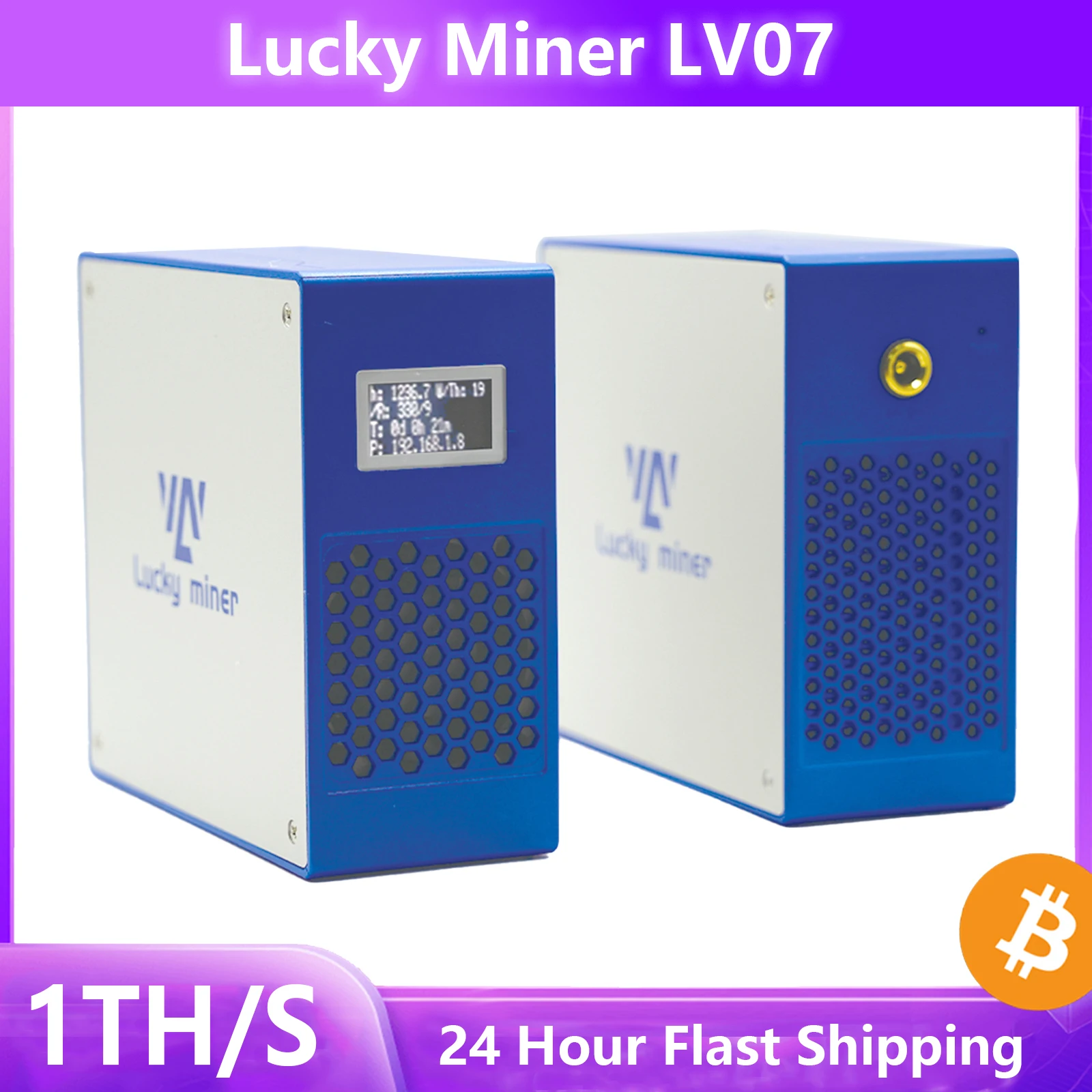 Lucky-Crypto-Silent-Bitcoin-Miner-Machine-BTC-SLO-Mineiro-BCH-BSV-DGB ...