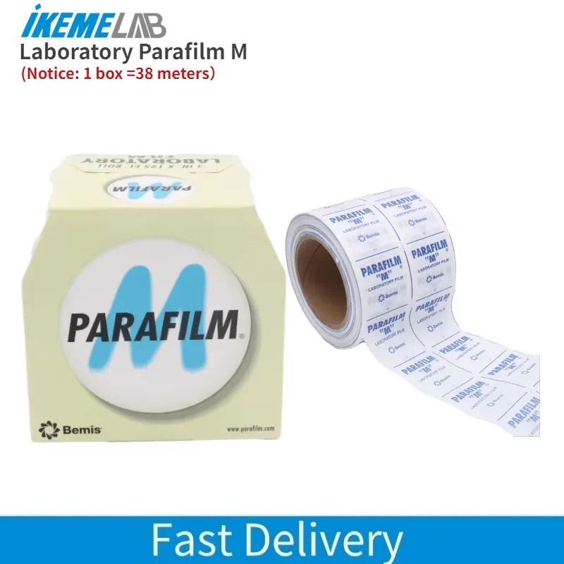 IKEME Laboratory Parafilm M 38m Suitable For Sealing Beakers Conical ...