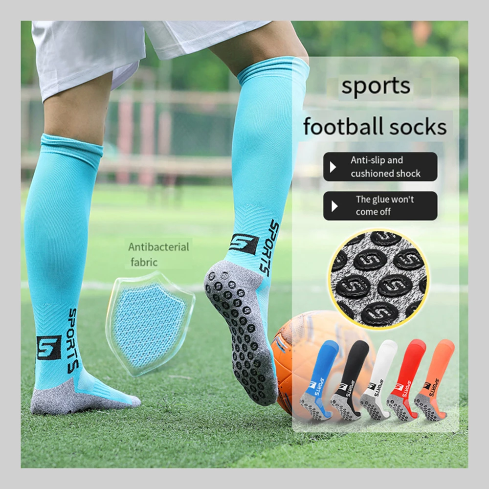 New-Style-Football-Socks-Round-Silicone-Suction-Cup-Grip-Anti-Slip ...