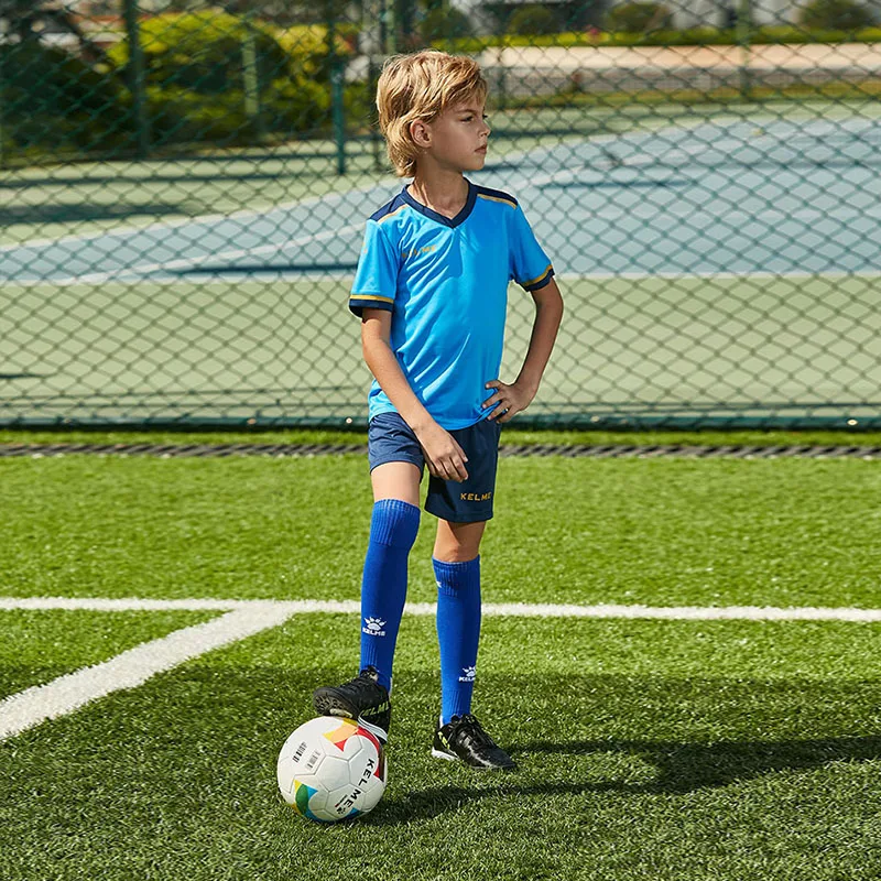 KELME Custom Kids Soccer Jersey Football Uniforms Training Suit KELME Custom Kids Soccer Jersey Football Uniforms Training Suit