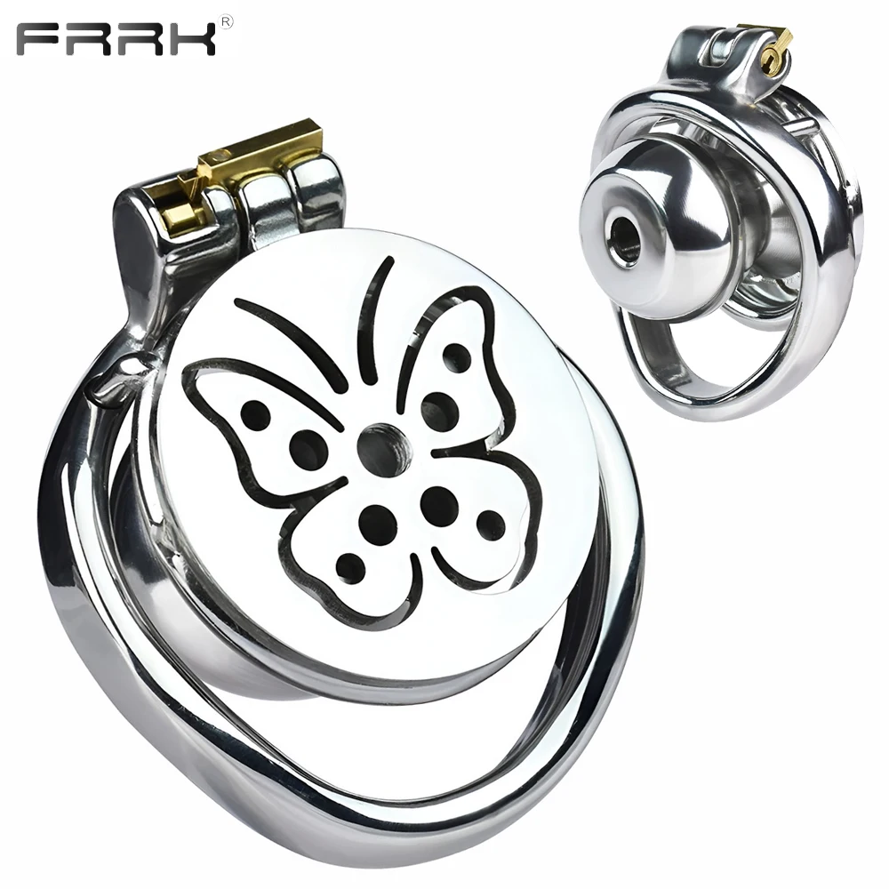 FRRK-Butterfly-Love-Chastity-Cage-Device-with-Inverted-Steel-Ball ...