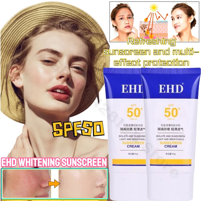 EHD-Facial-Brilhante-Protetor-Solar-50-Vezes-de-Prote-o-UV-Isolamento ...