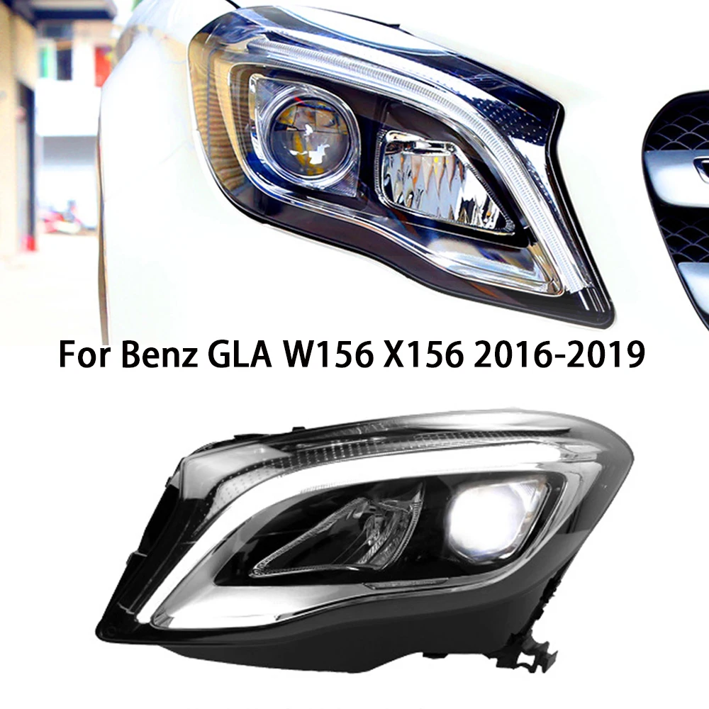 LED-Headlight-Assembly-for-Benz-GLA-W156-X156-2015-2019-Headlights-Plug ...