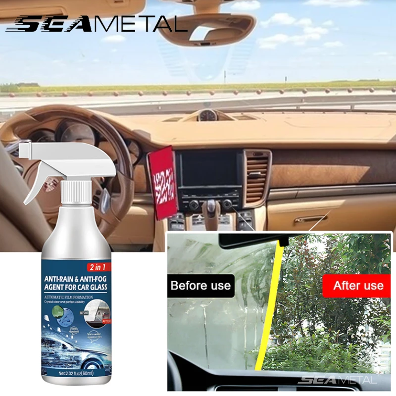 SEAMETAL-60ML-Anti-Rain-Anti-Fog-Coating-Agent-Auto-Window-Hydrophobic ...