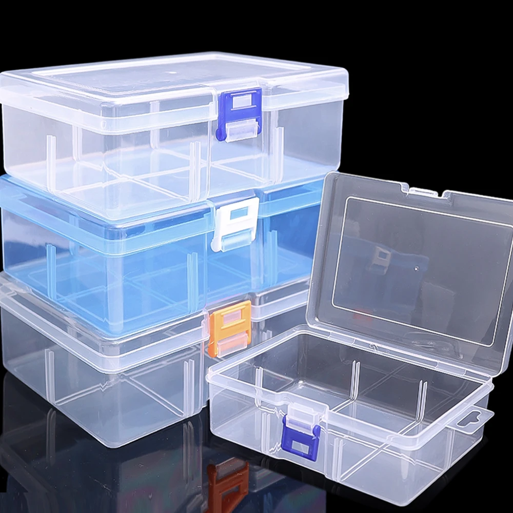 Portable-Storage-Box-Plastic-Case-Large-Container-Dustproof-Electronic ...