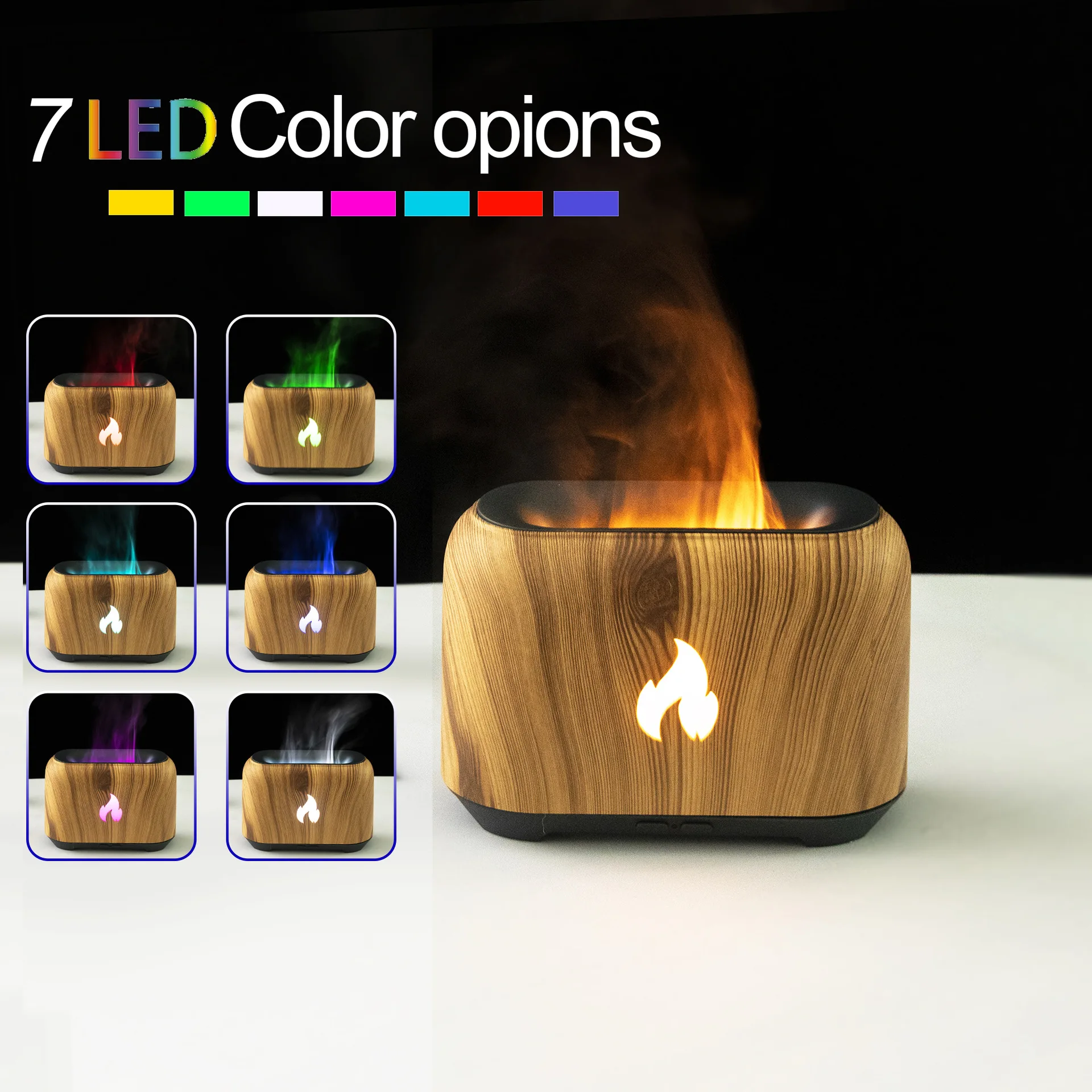 7-Colorful-Simulation-Flame-Diffuser-USB-Plug-in-Fragrance-Office-Home ...