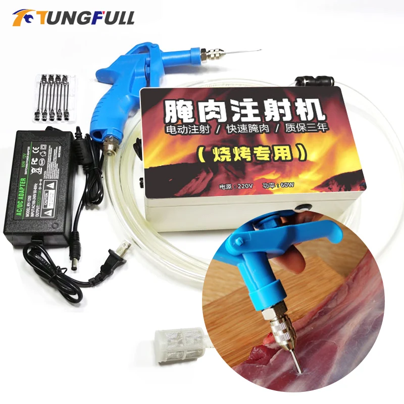 Electric Saline Injection Pump Meat Pickling Machine AC 100-240V Meat ...