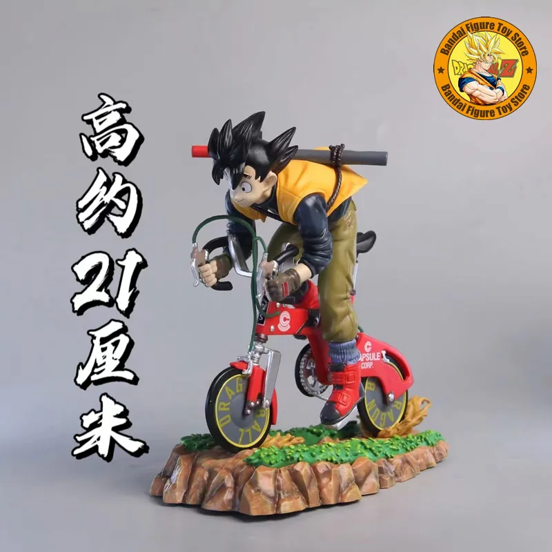 21cm-Anime-Bike-Goku-Action-Figure-Dragon-Ball-Z-Statue-Gk-Box-Goku ...