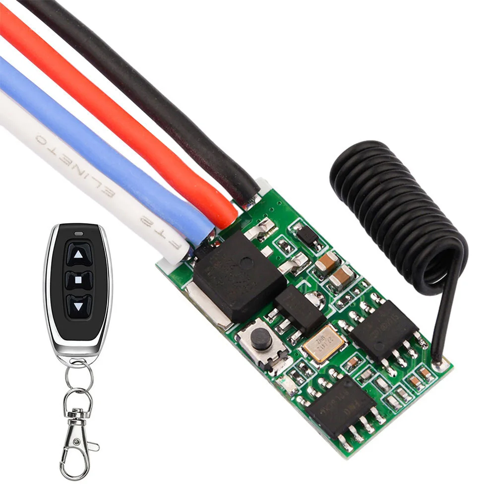 DC3-7V-24V-5A-Wireless-Remote-Control-DC-Motor-Speed-Controller-LED ...