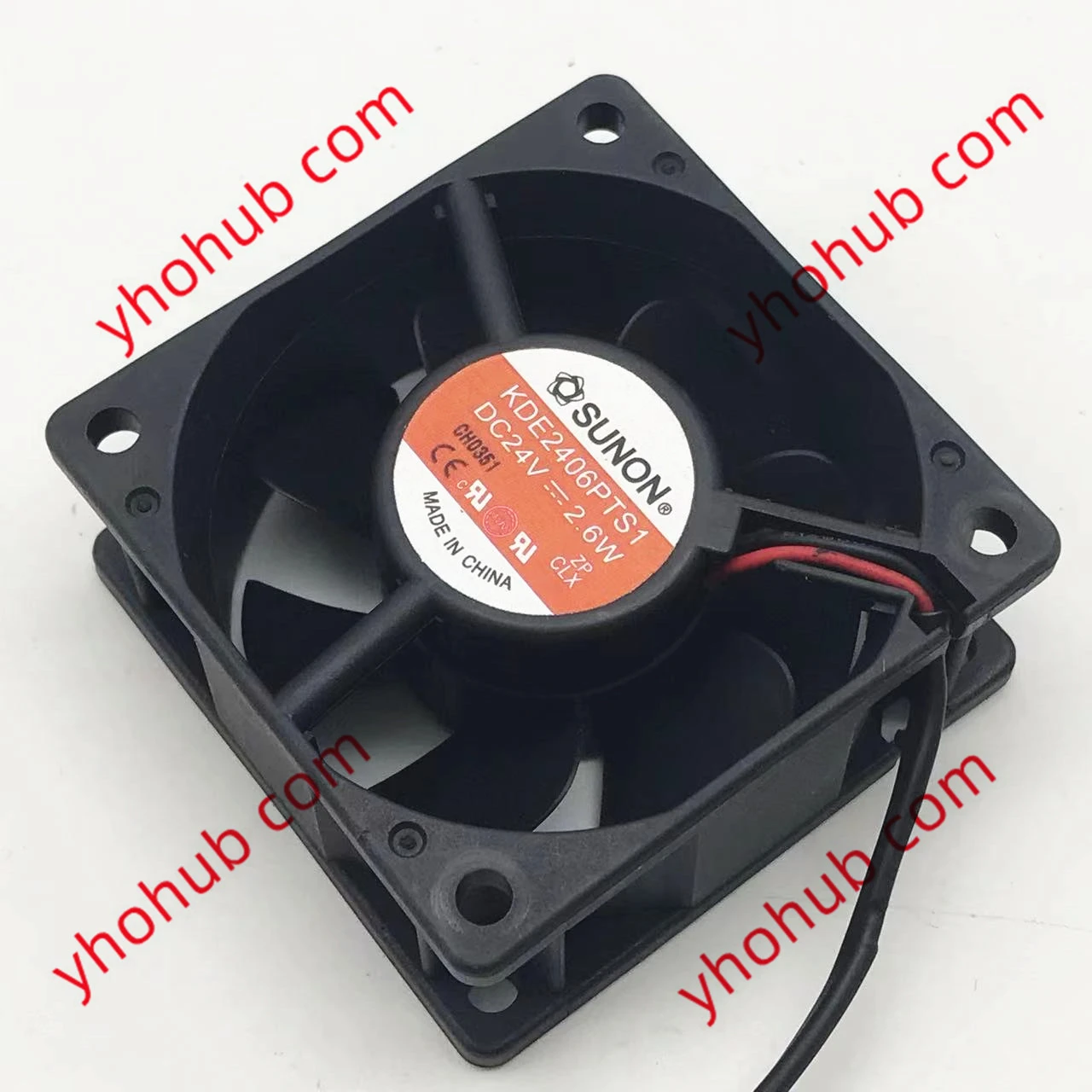 Sunon Kde2406pts1 Dc 24v 2.6w 60x60x25mm Server Cooling Fan - Case Fans ...