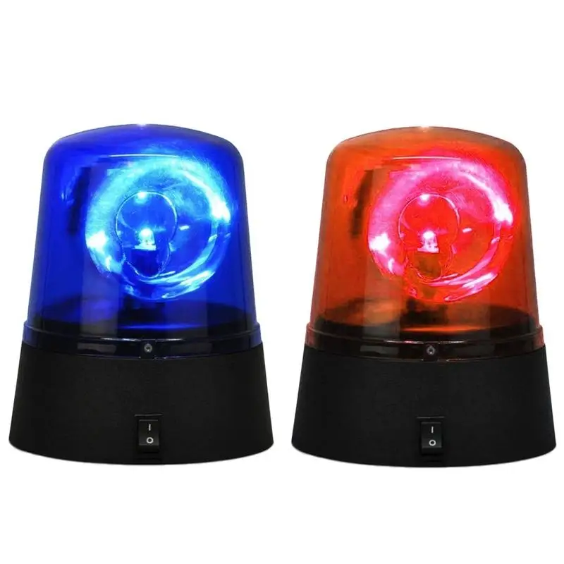 Rotating Police Lights Party