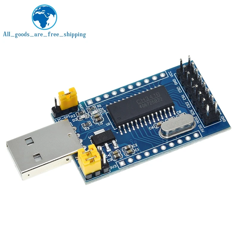CH341A Programmer USB To UART IIC SPI TTL ISP EPP/MEM, 51% OFF