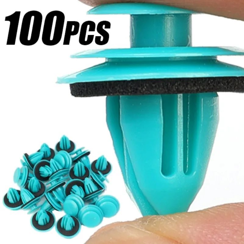 Car Door Panel Clip with Seal Ring Fastener Rivet Bumper Clip Retainer ...