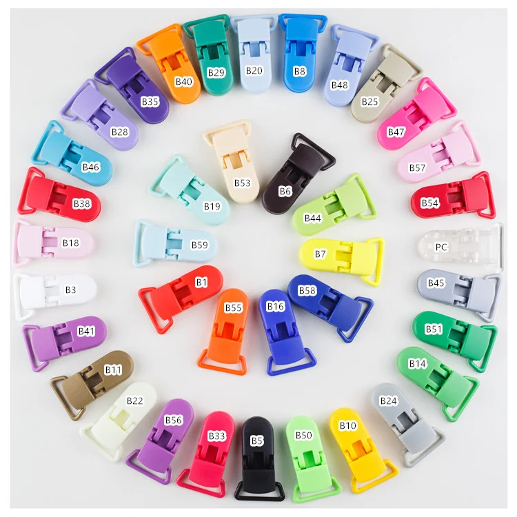 10-50-100pcs-plastic-baby-pacifier-clips-holder-Infant-dummy-clips-baby ...