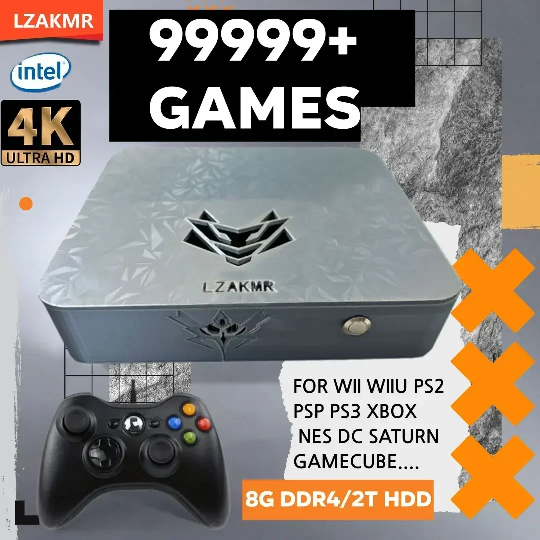 Dual System NEW AK1 CPU-I5 6600 Game Box 99999+GAME 8G RAM 2TB Game ...
