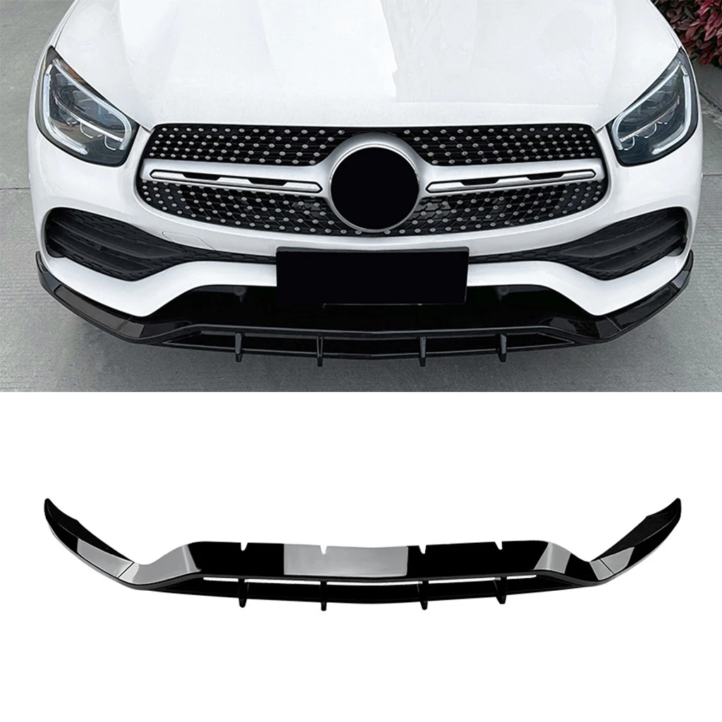 Front-Spoiler-Bumper-Lip-Fit-For-Mercedes-Benz-GLC-Class-X253-GLC200 ...