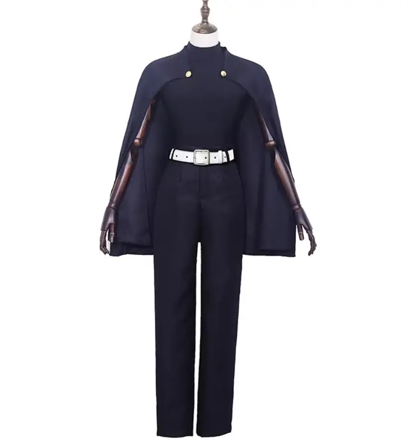 Anime Womens Suit Zenin Maki Cosplay Costume Cloak Tshirt Pants Belt H ...