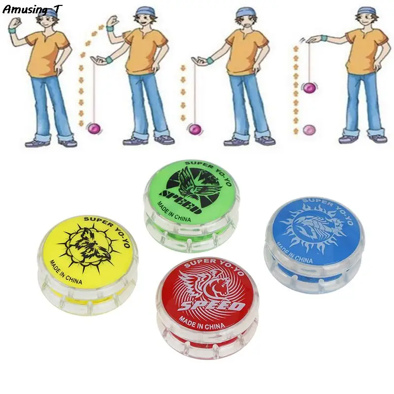 Magic-Yoyo-Ball-Toys-For-Kids-Colorful-Plastic-Easy-To-Carry-Yo-yo-Toy ...