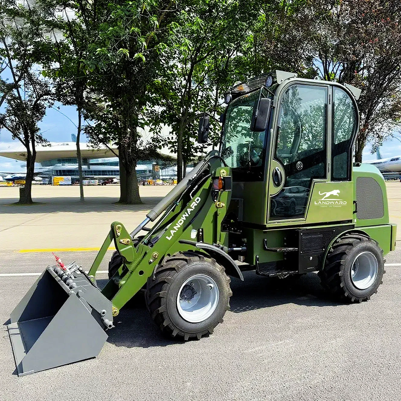 Europe Best Selling Diesel Loader Multifunctional Wheel Mini Loader ...