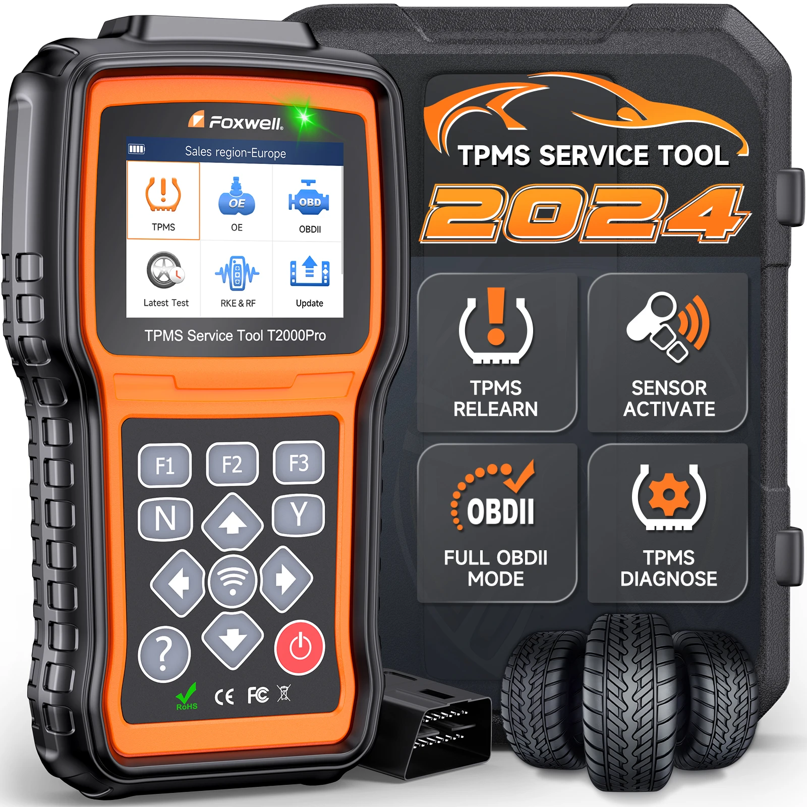 FOXWELL-T2000-PRO-Auto-Tire-Pressure-TPMS-Relearn-Activate-Sensors ...