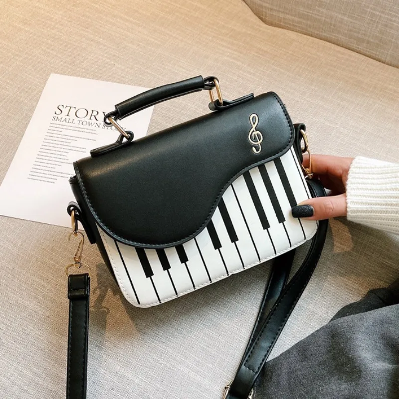 Korean-Piano-Design-Women-Shoulder-Bags-PU-Leather-Messenger-Bag ...