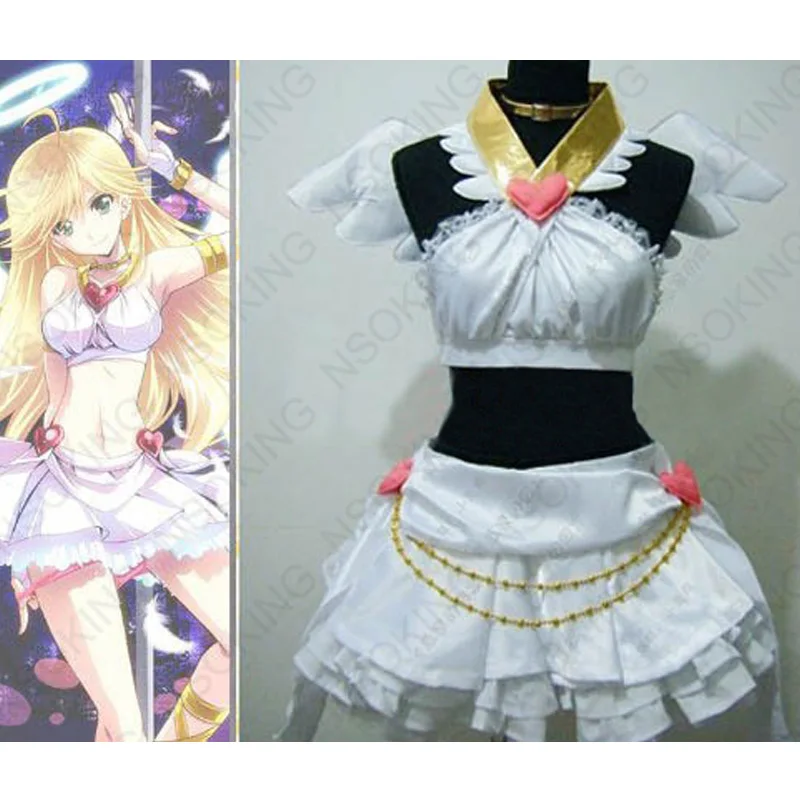 Panty & Stocking With Garterbelt Heroine Panty Angel Cosplay Costume ...