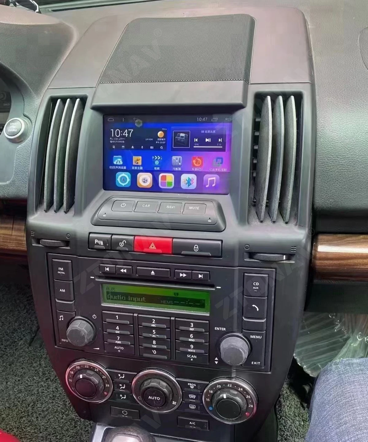 Android Car Radio Stereo Land Rover Freelander 2 Car Multimedia Carplay ...