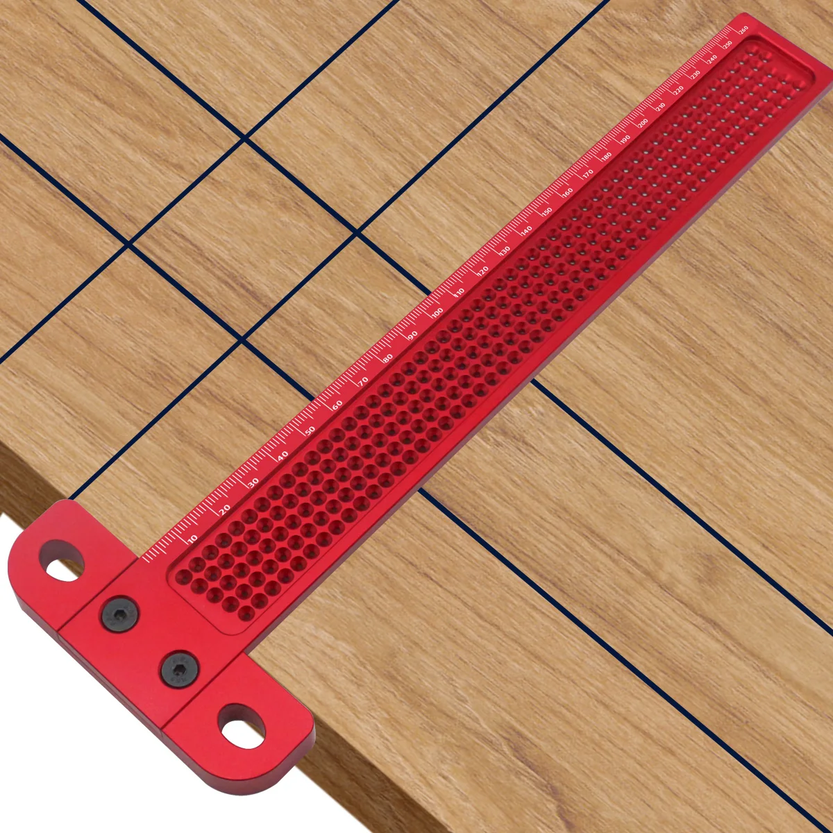 Woodworking-Cross-Calibration-Ruler-Precision-T-Ruler-Scribing-Line ...