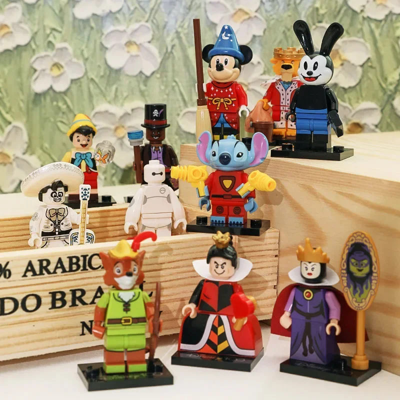 MINISO-Disney-2024-NEW-Compatible-with-eighteen-Minifigures-100Series ...