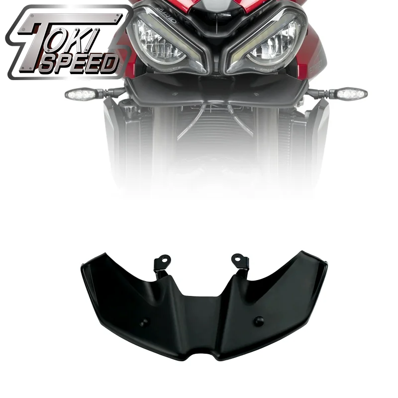 Motorcycle Accessories Front Light Cowl Side Winglet Wind Fin Spoiler ...