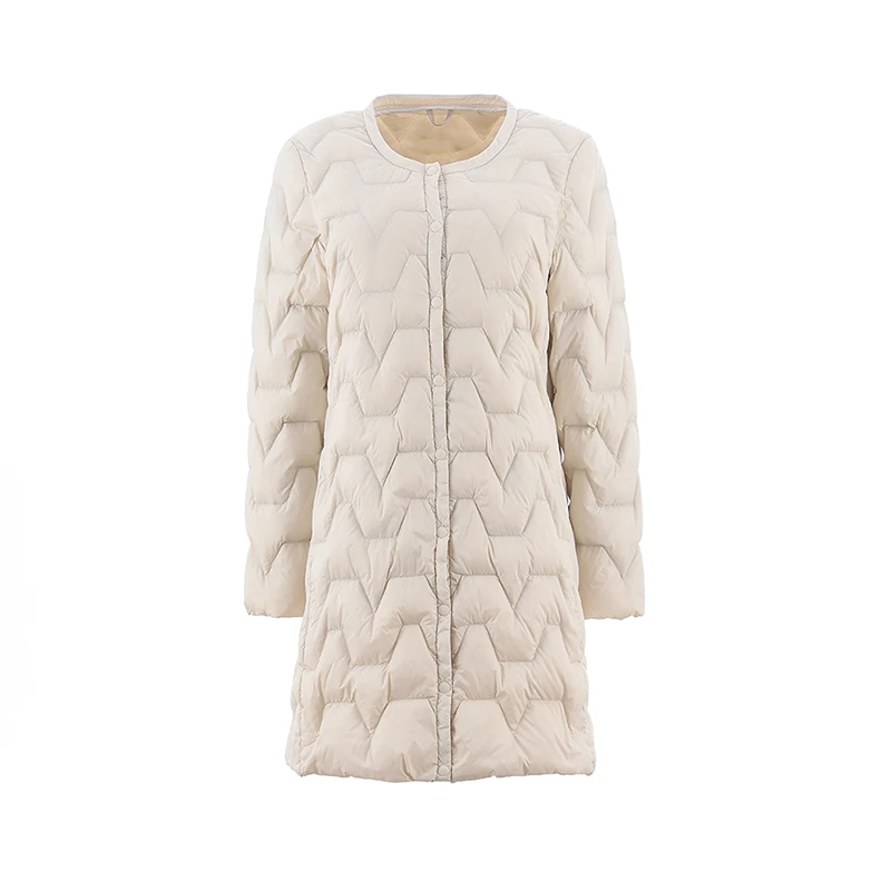 2023-New-Winter-Ultra-Light-Down-Coat-White-Duck-Down-Jacket-Long-Thin ...