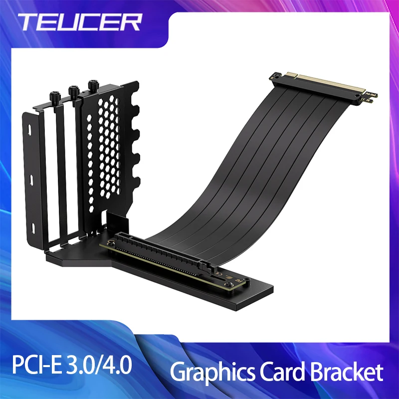 TEUCER-PCI-E-3-0-4-0-Graphics-Card-Vertical-Mounting-Bracket-Holder-PCI ...