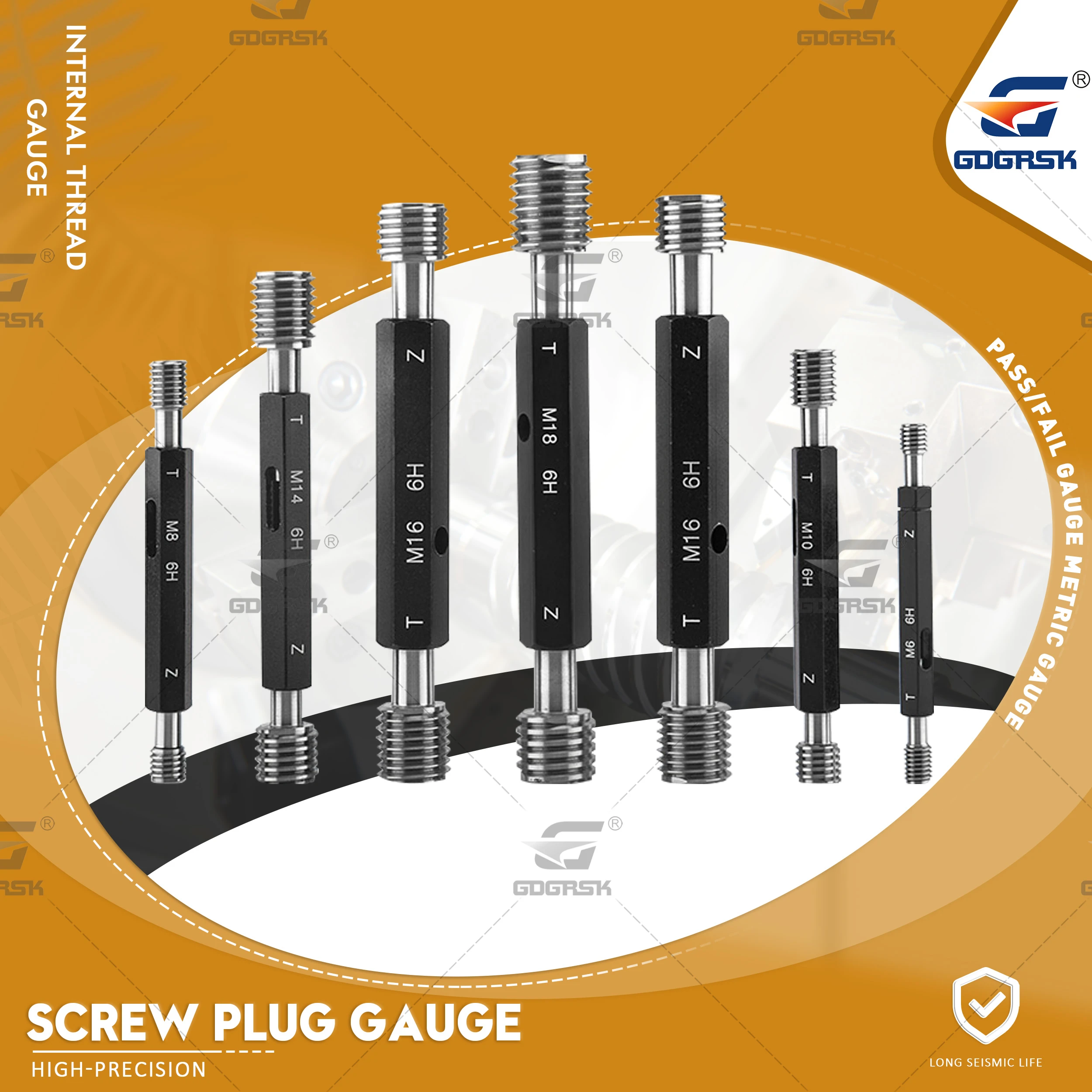 Thread Plug Gauge | Metric Gauge | Screw Gauge | Screw Test | Screw ...