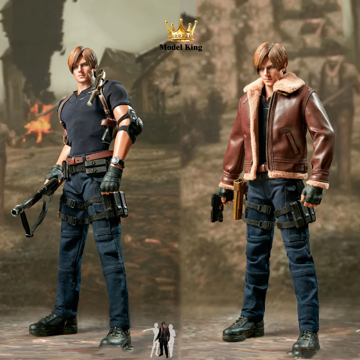 Hot-Heart-FD014-1-6-Scale-Killer-Leon-Scott-Kennedy-Men-Soldier-Full ...