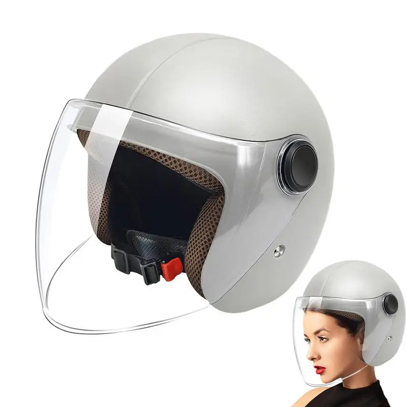New-Motorcycle-Helmets-Winter-Electric-Car-Cycling-Helmet-Scooter ...
