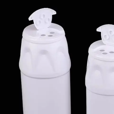 250/350g Talcum Powder Bottle Refillable Cosmetic Dry Powder Dispenser ...