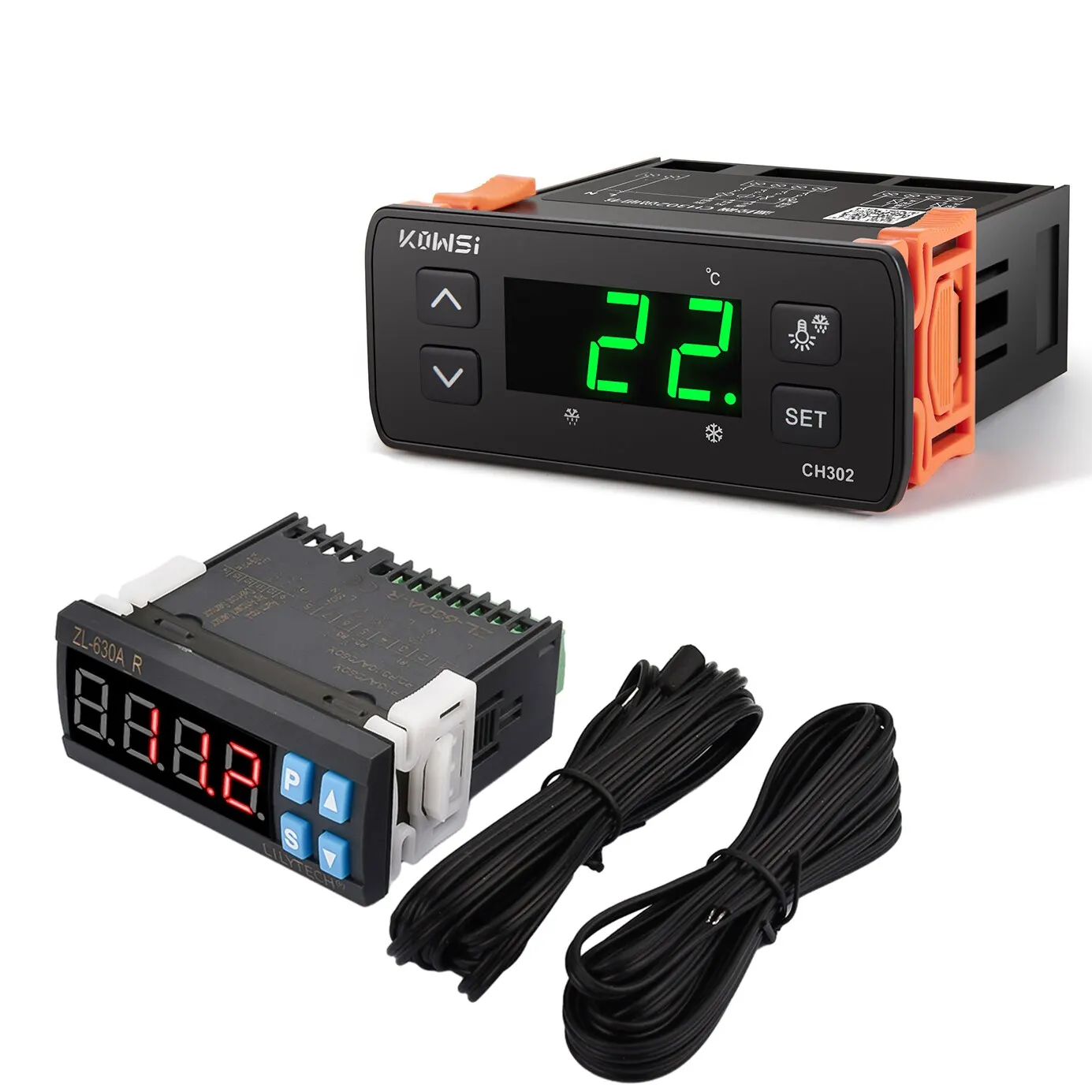 Controlador-de-temperatura-PID-inteligente-termostato-con-pantalla-Digital-uso-Industrial-Sensor ...