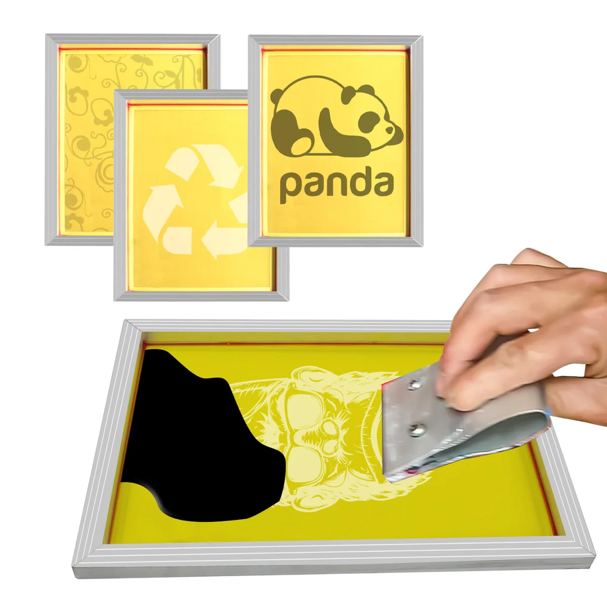 1/2/5pc Stable Silk Screen Printing Aluminum Frame 43 X 31cm 17 X 12 ...