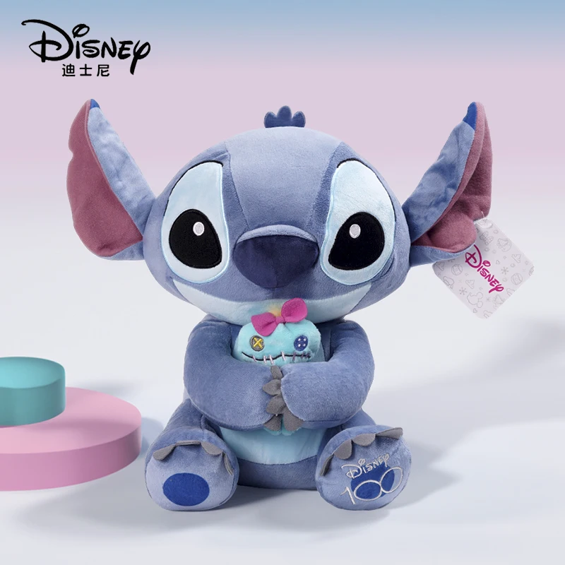 Disney-Kawaii-Stitch-Scrump-Stuffed-Toys-Cartoon-Cute-Lilo-Stitch-Plush ...