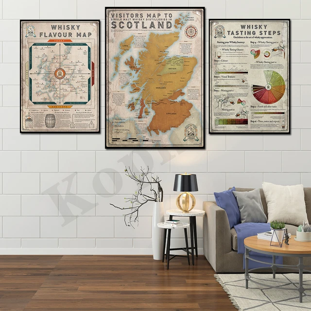 Scotch Tasting Map