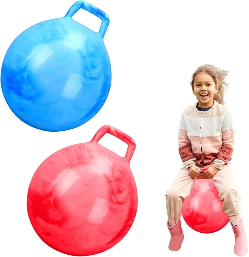 18" Hopper Ball with Handle Bouncing Ball Marble Bouncy Balls Hopping ...